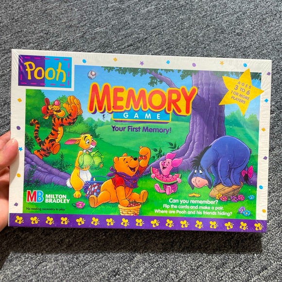 Disney | Other | 996 Disneys Winnie The Pooh Memory Matching Game Ages ...